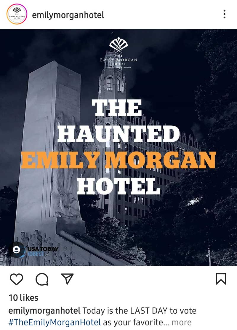 The Emily Morgan Hotel-Double Tree by Hilton - The Social Being